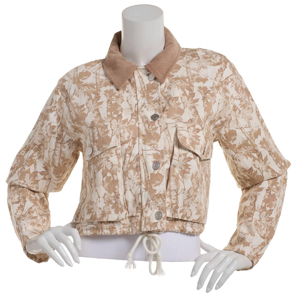 Click here for Juniors No Comment Camo Cropped Barn Jacket prices