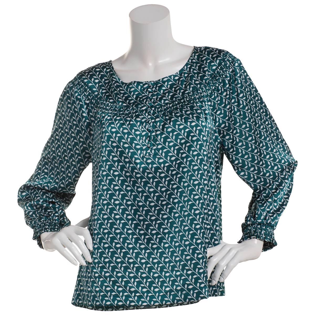 Click here for Womens Preswick & Moore(R) Long Sleeve Peasant Wov... prices