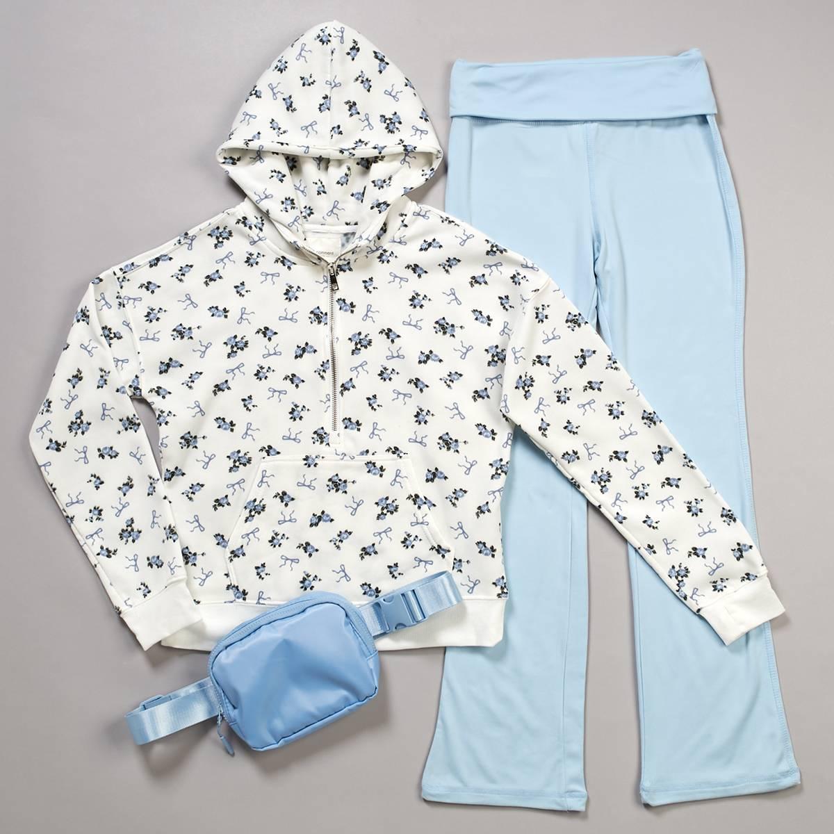 Click here for Girls (7-16) No Comment 3pc. Floral/Bow Hoodie w/... prices