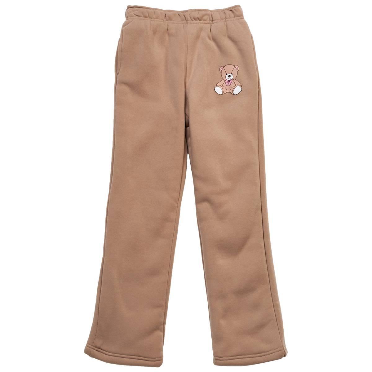 Click here for Girls (7-16) No Comment Wide Leg Sherpa Lined Bear... prices