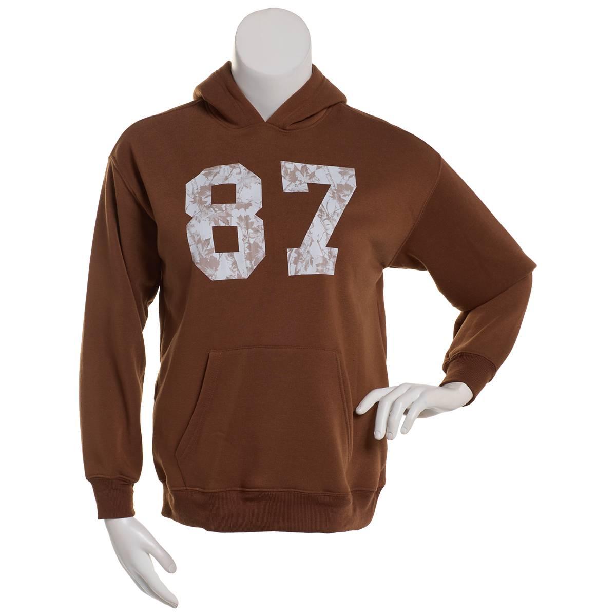 Click here for Juniors No Comment Oversized Boyfriend Hoodie with... prices