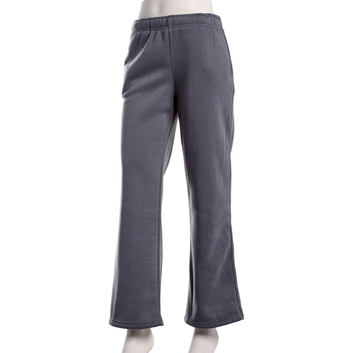Click here for Juniors No Comment Solid Fleece Wide Leg Sweatpant... prices