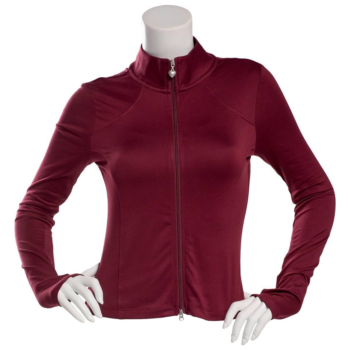Click here for Juniors No Comment 2 Way Zip Thumb Hole Fleece Jac... prices