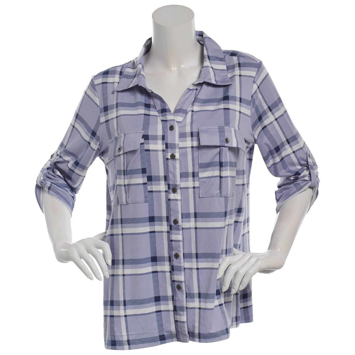 Click here for Petite Hasting & Smith 3/4 Roll Tab Sleeve Galia P... prices