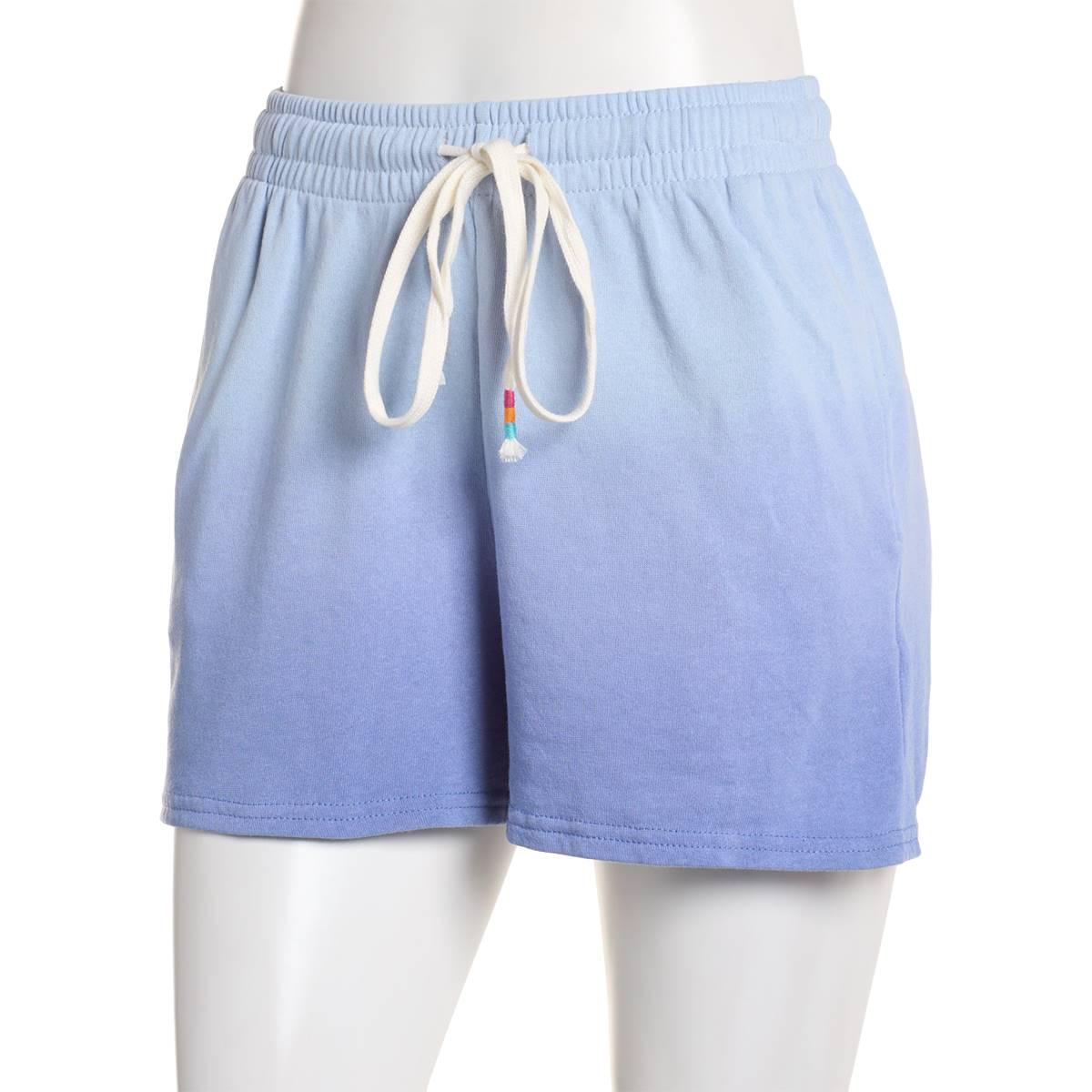 Click here for Juniors No Comment Ombre Drawstring Soft Shorts prices