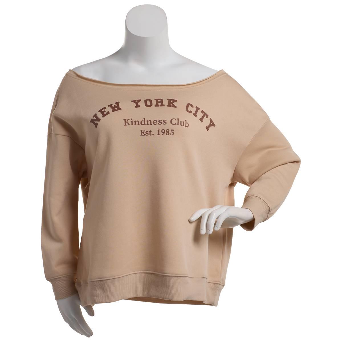 Click here for Juniors Plus No Comment Off The Shoulder NYC Overs... prices