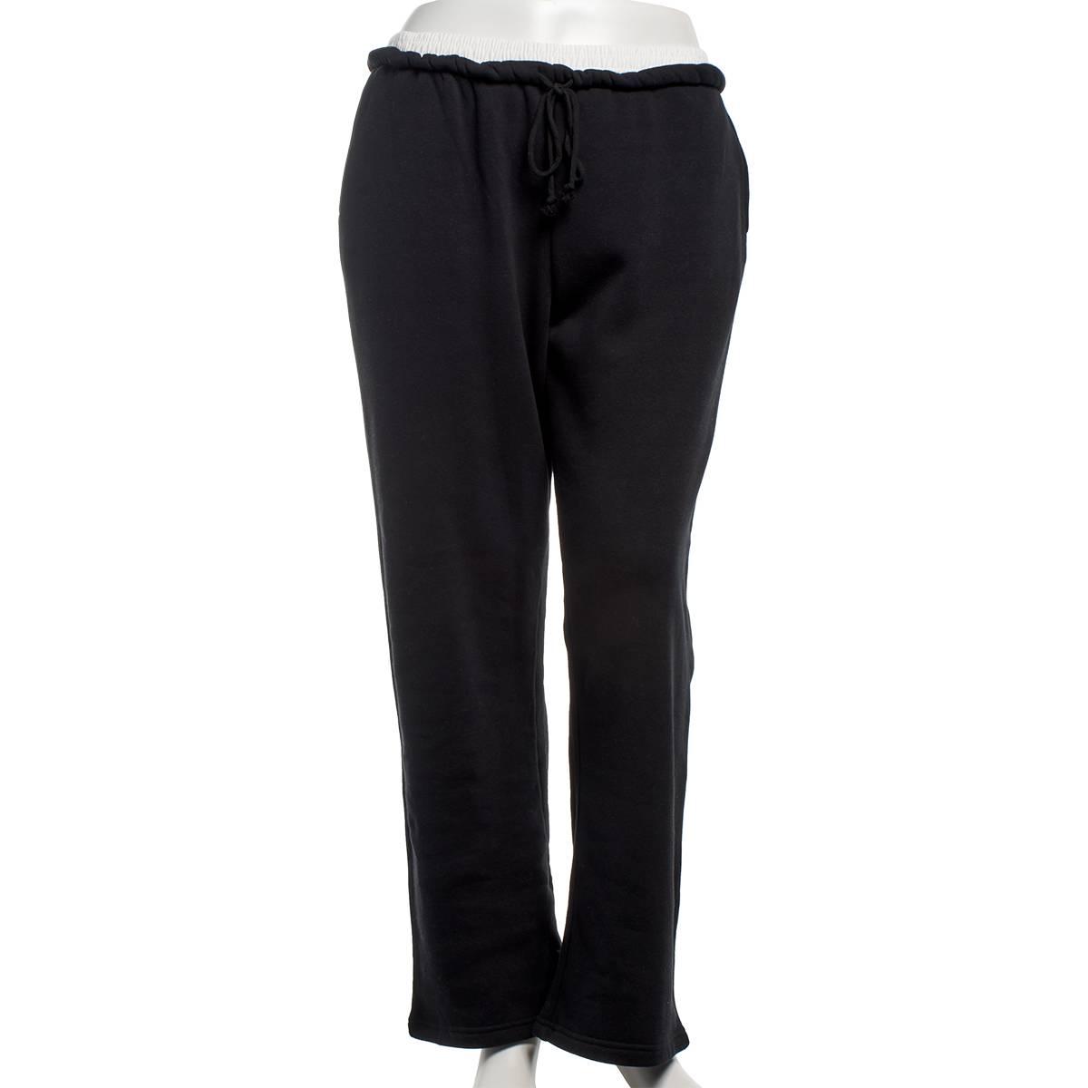 Click here for Juniors Plus No Comment Peek-A-Boo Boxer Band Swea... prices