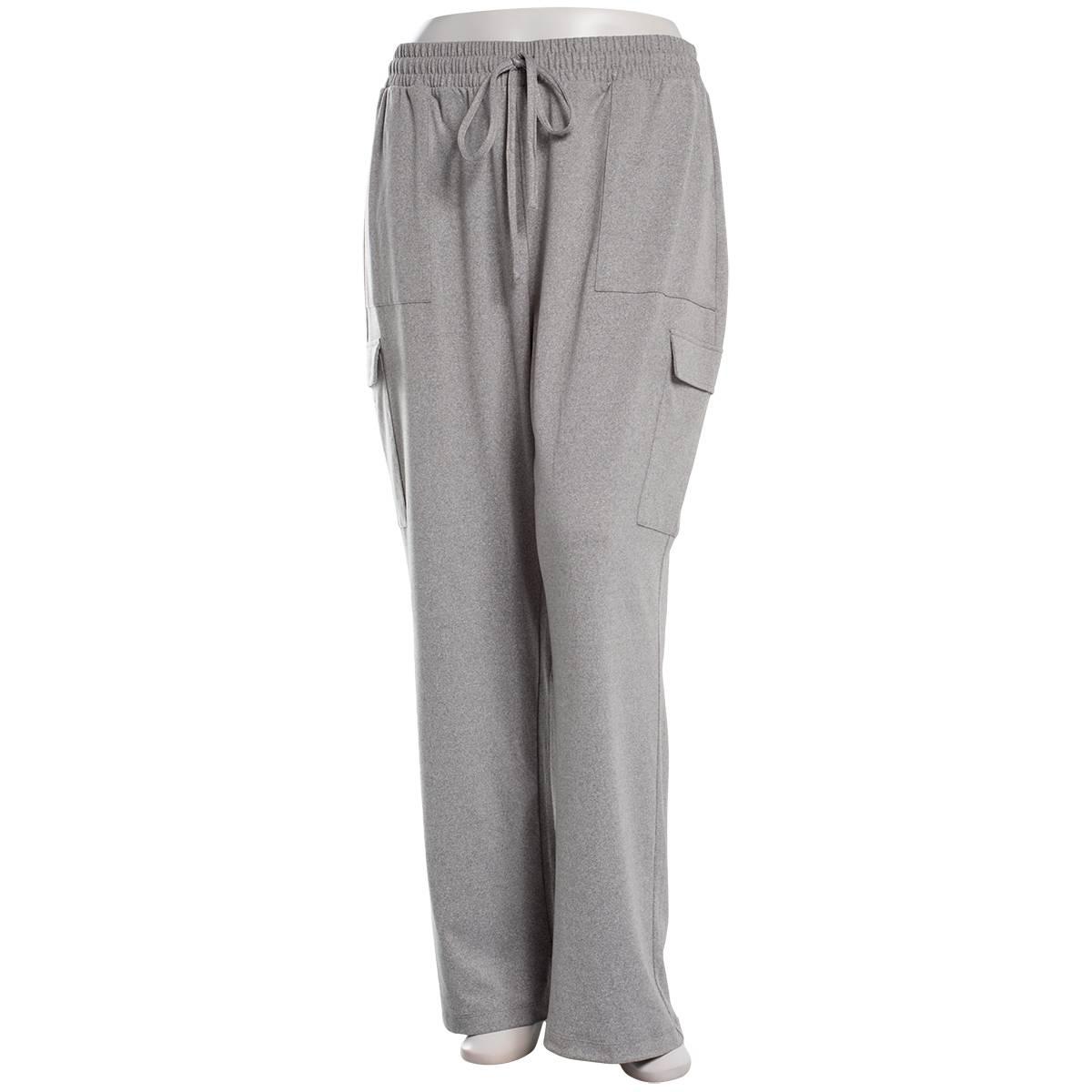 Click here for Juniors Plus No Comment Fleece Lined Wide Leg Carg... prices