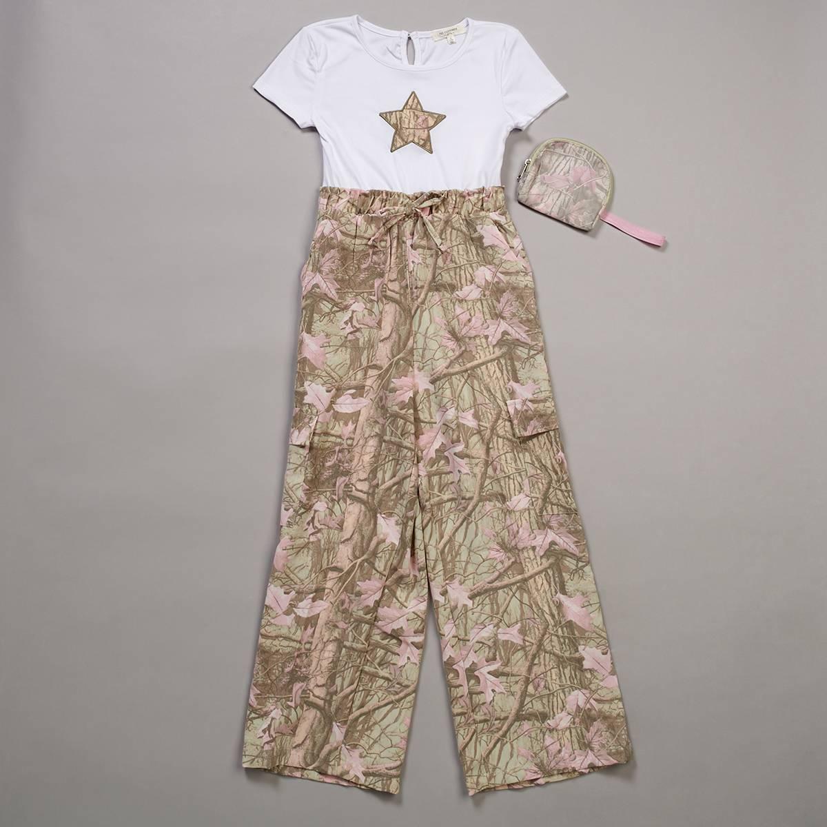 Click here for Girls (7-16) No Comment Short Sleeve Star Camo Pap... prices