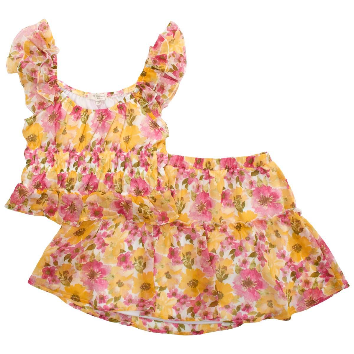 Click here for Girls (7-16) No Comment Flutter Sleeve Peplum Top... prices