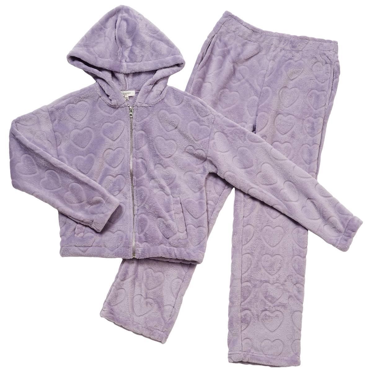 Click here for Girls (7-16) No Comment Heart Hooded Jacket with S... prices