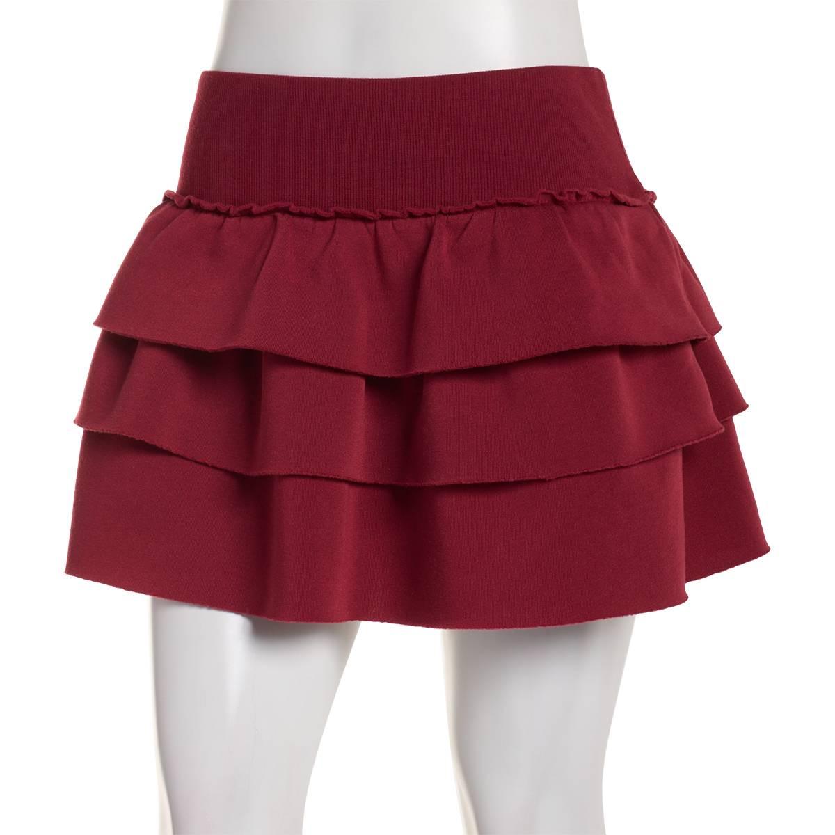 Click here for Juniors No Comment Raw Edge Triple  Tier Skort prices