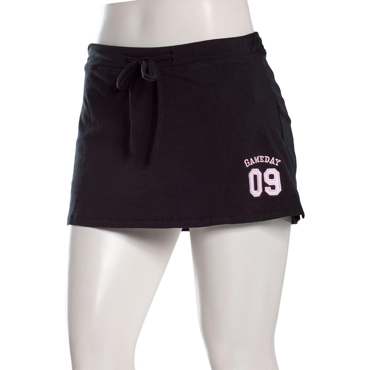Click here for Juniors No Comment Embroidered Twill Applique Mini... prices