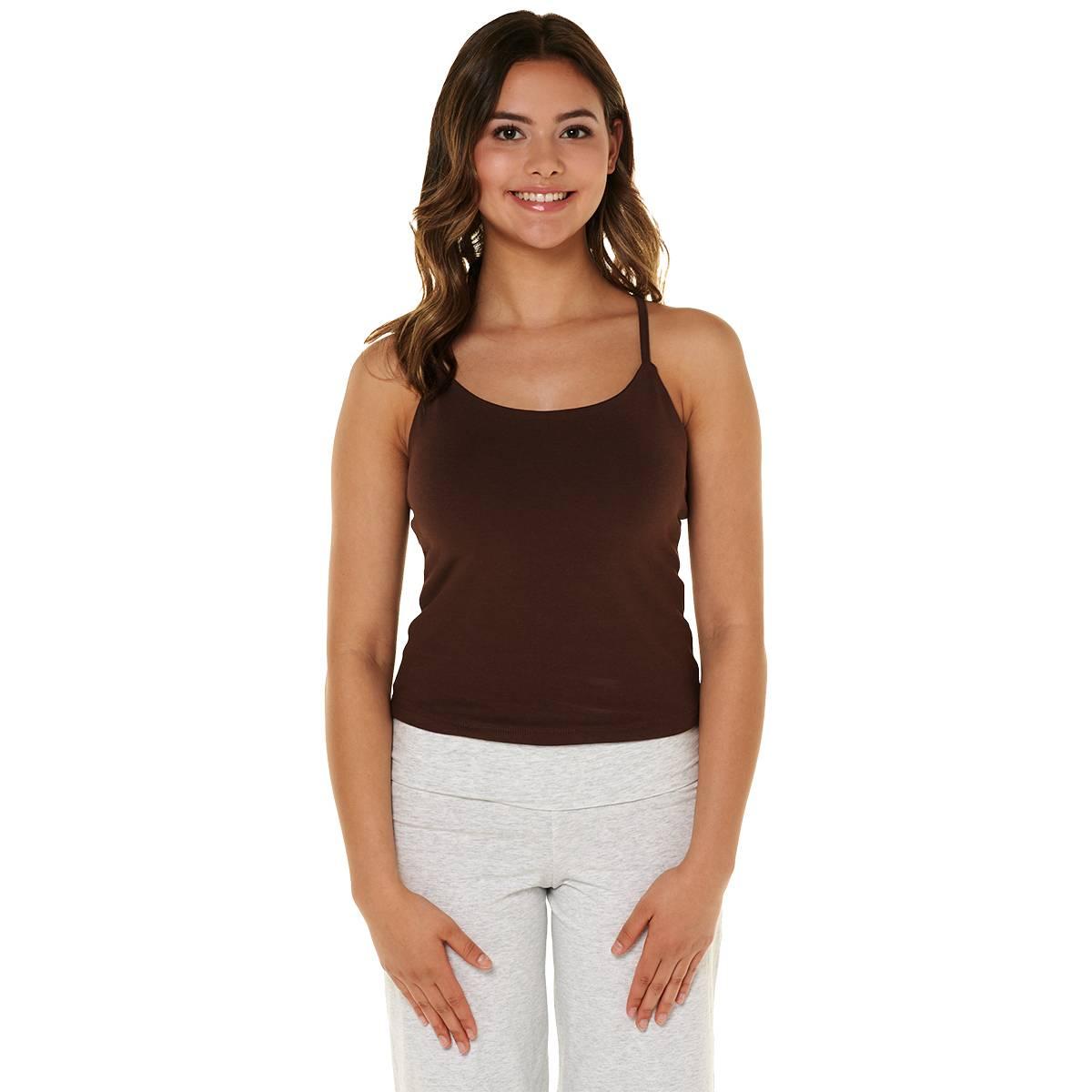 Click here for Juniors No Comment Molded Cup Camisole prices