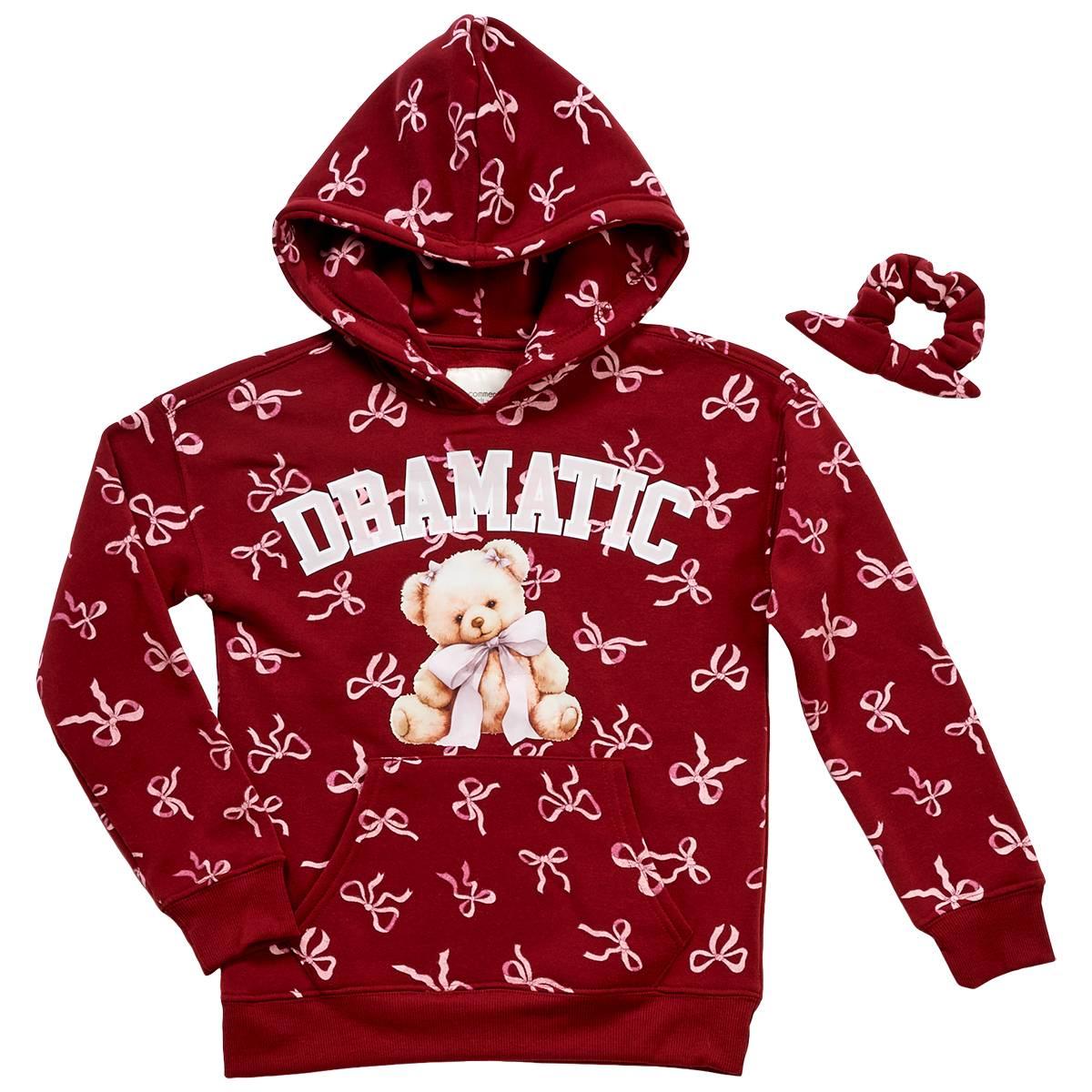 Click here for Girls (7-16) No Comment Dramatic Teddy Bear Bow Sw... prices