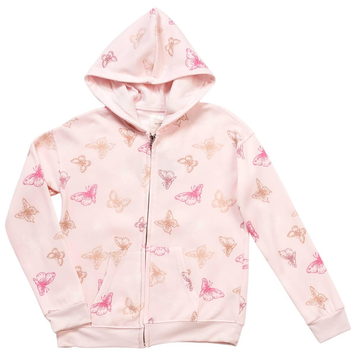 Click here for Girls (7-16) No Comment Fleece Lined Butterfly Hoo... prices