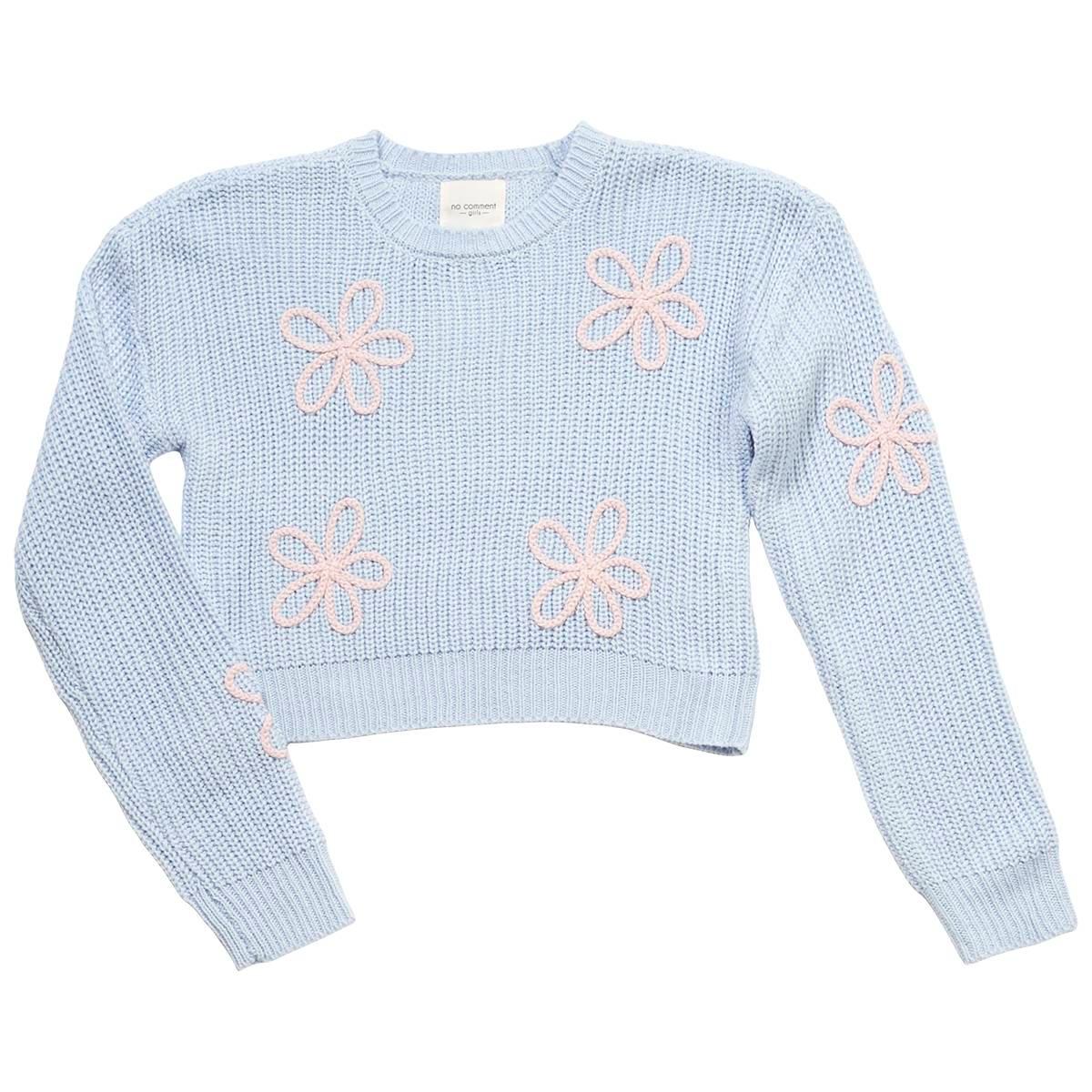 Click here for Girls (7-16) No Comment Long Sleeve Floral Braided... prices