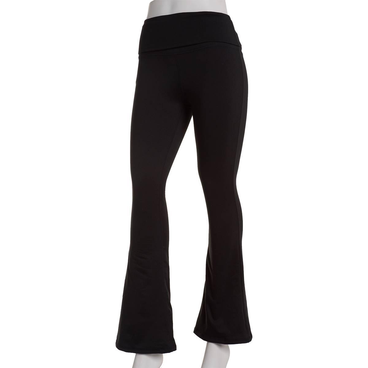 Click here for Juniors No Comment Ultra Soft Fold Over Flare Legg... prices