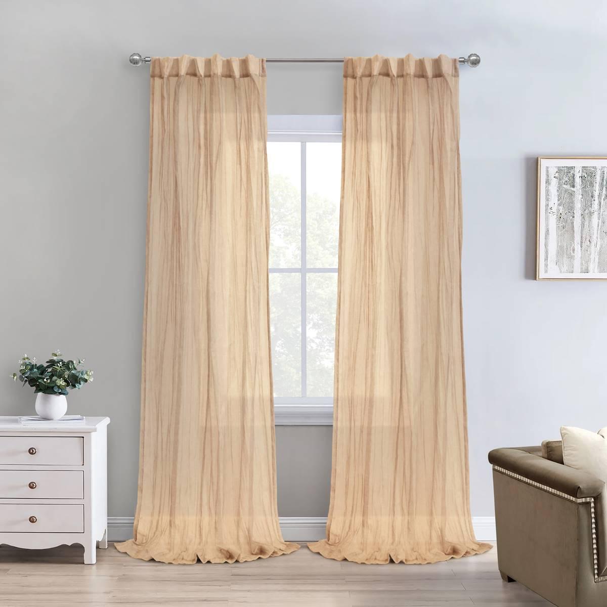 Click here for Paloma Dual Header Crinkled Dolly Rod Pocket Panel prices