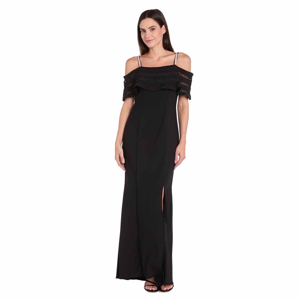 Click here for Womens R&M Richards Cold Shoulder Sculpted Panel E... prices