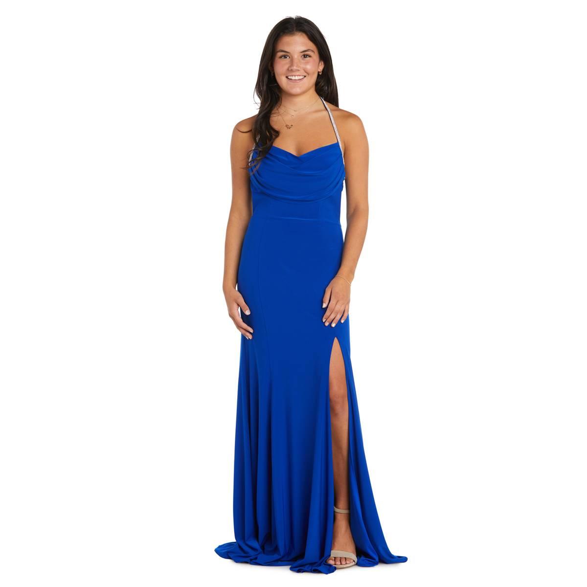 Click here for Juniors Morgan & Co. ITY Drape  Rhinestone Strap S... prices