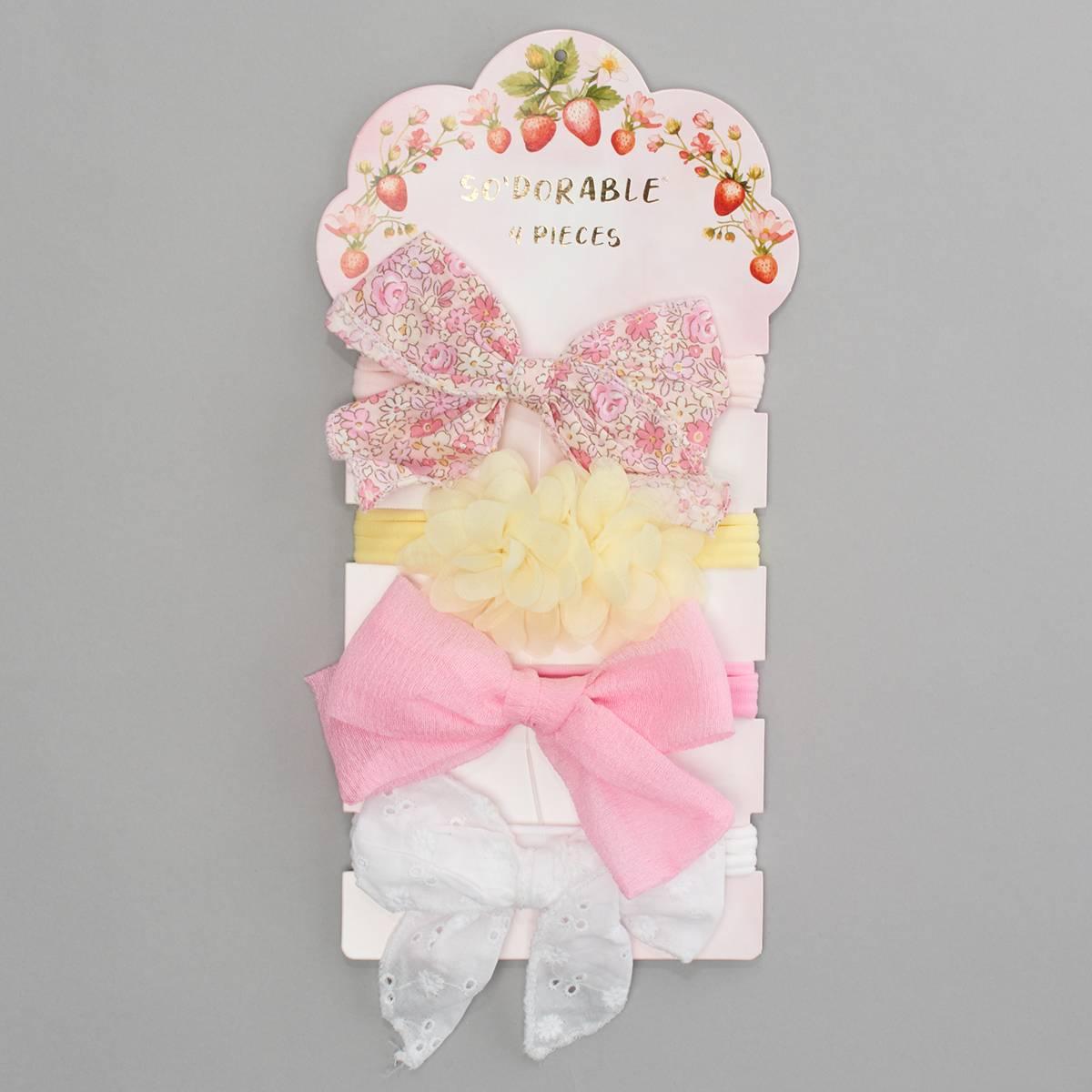 Click here for Baby Girl sodorable(R) 4pc. Oversized Floral & Eye... prices