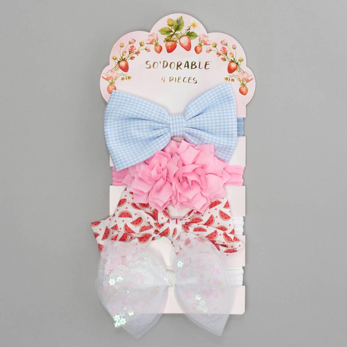 Click here for Baby Girl sodorable(R) 4pc. Picnic Pack Bows & Flo... prices