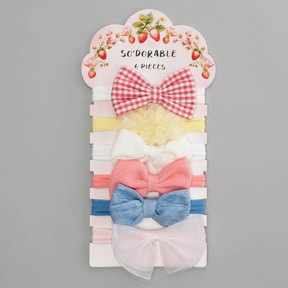 Click here for Baby Girl sodorable(R) 6pc. Flower & Solid Bright... prices