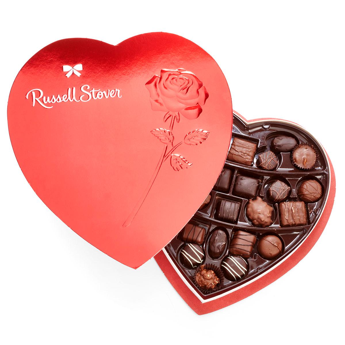 Click here for Russell Stover 15oz Assorted Chocolate Heart Box prices
