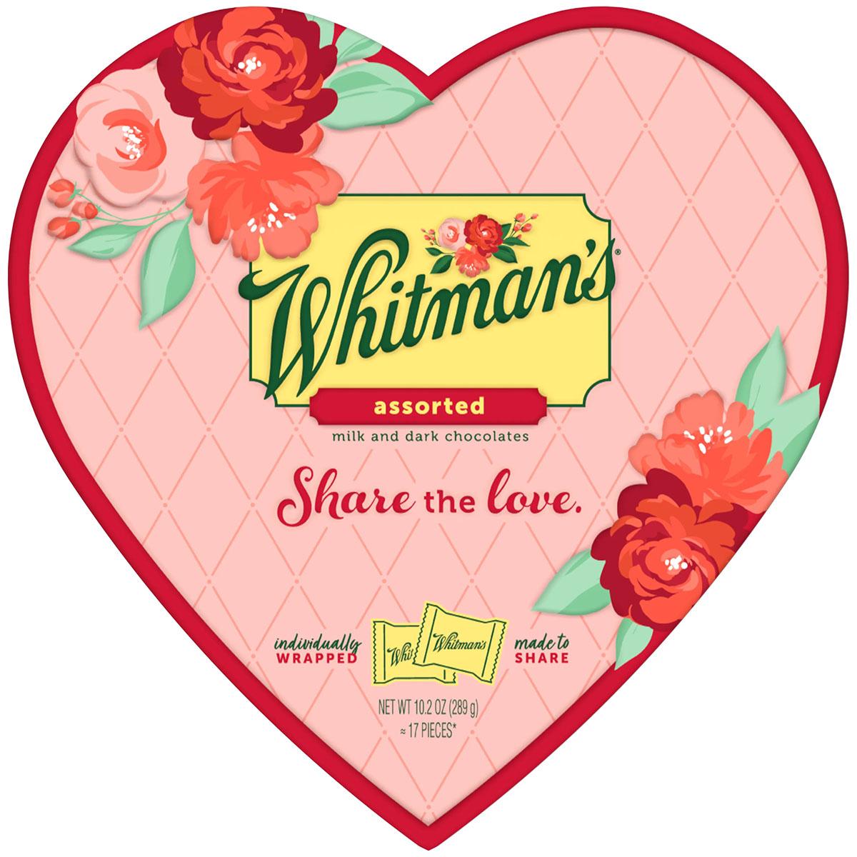 Click here for Russell Stover Whitmans(R) 17pc. Assorted Heart Ch... prices