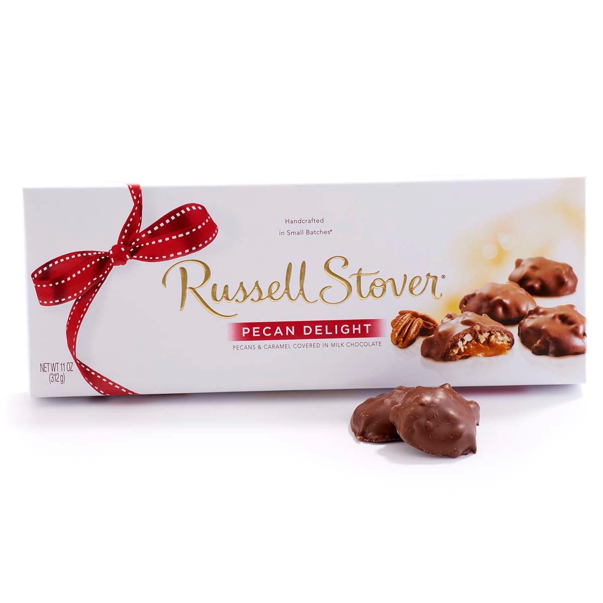 Click here for Russell Stover(R) Pecan Delights 8.1oz. Holiday Ch... prices