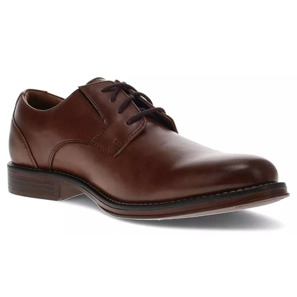 Dockers Mens Fairway Oxford Shoes  12 Wide  Red