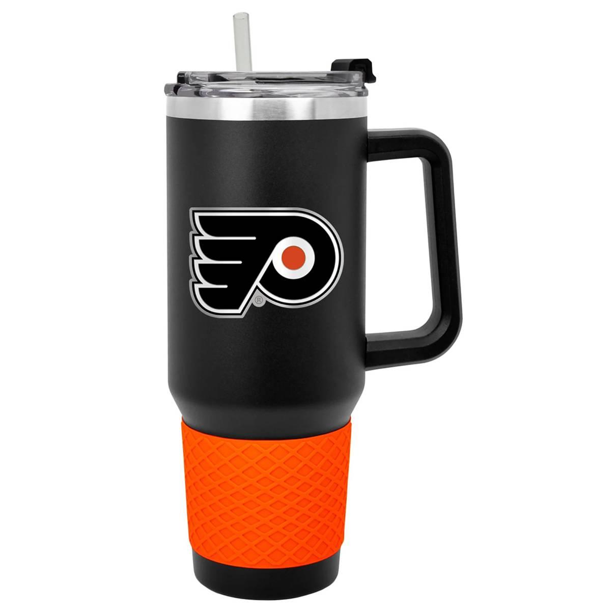 Click here for Flyers Metal Logo Colossus 40oz. Travel Mug prices