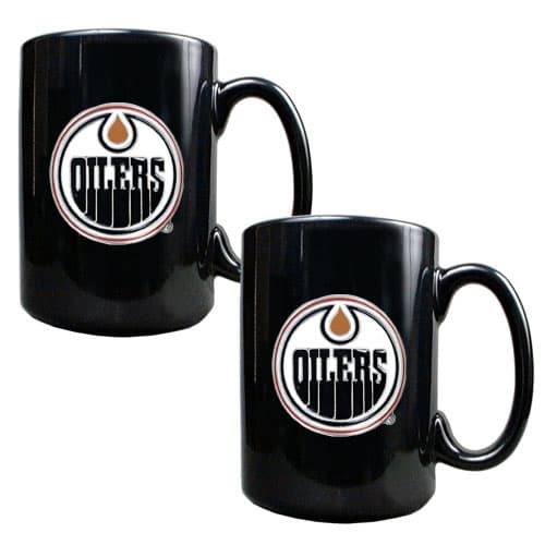 Click here for NHL Edmonton Oilers 2pc. Coffee Mug Set prices