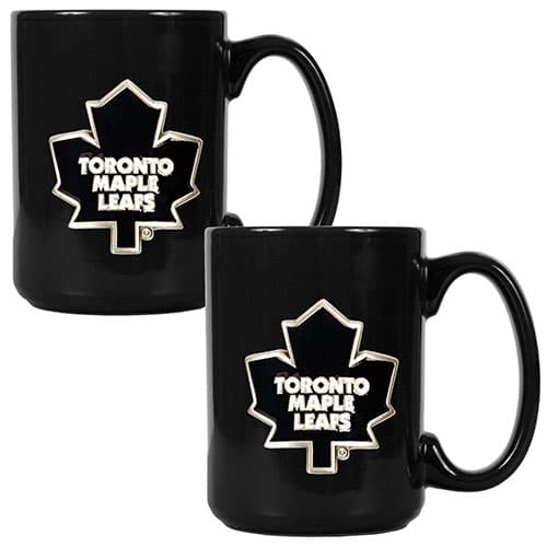 Click here for NHL Toronto Maple Leafs 2pc. Coffee Mug Set prices