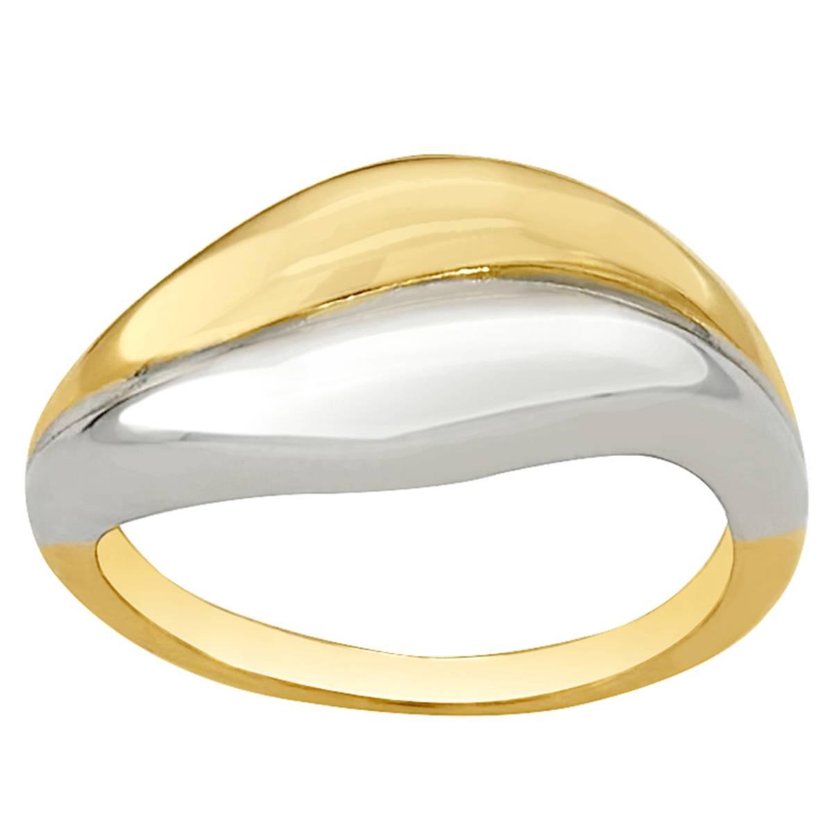 Click here for Marsala Two-Tone 14kt. Wave Ring prices