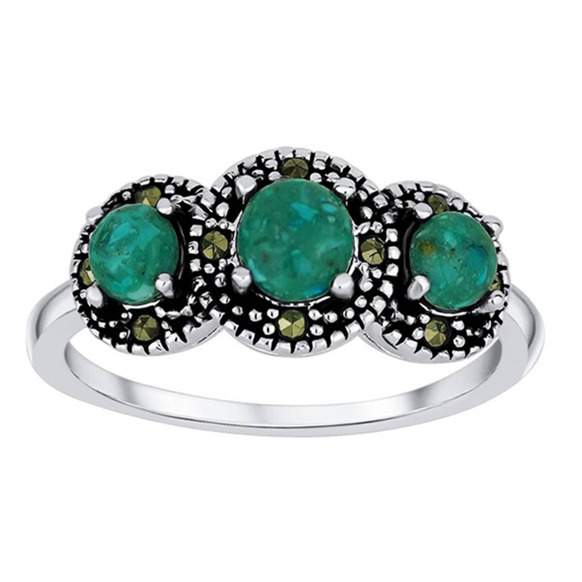 Click here for Marsala Reconstituted Turquoise Cabochon Stones Ri... prices