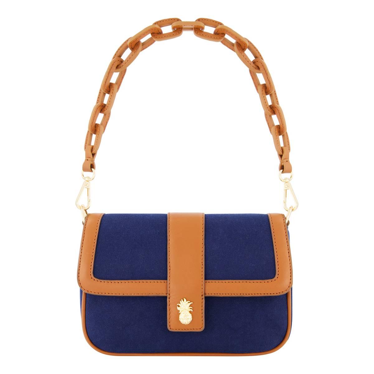 Click here for Tommy Bahama Solid Canvas Crossbody with Double Le... prices