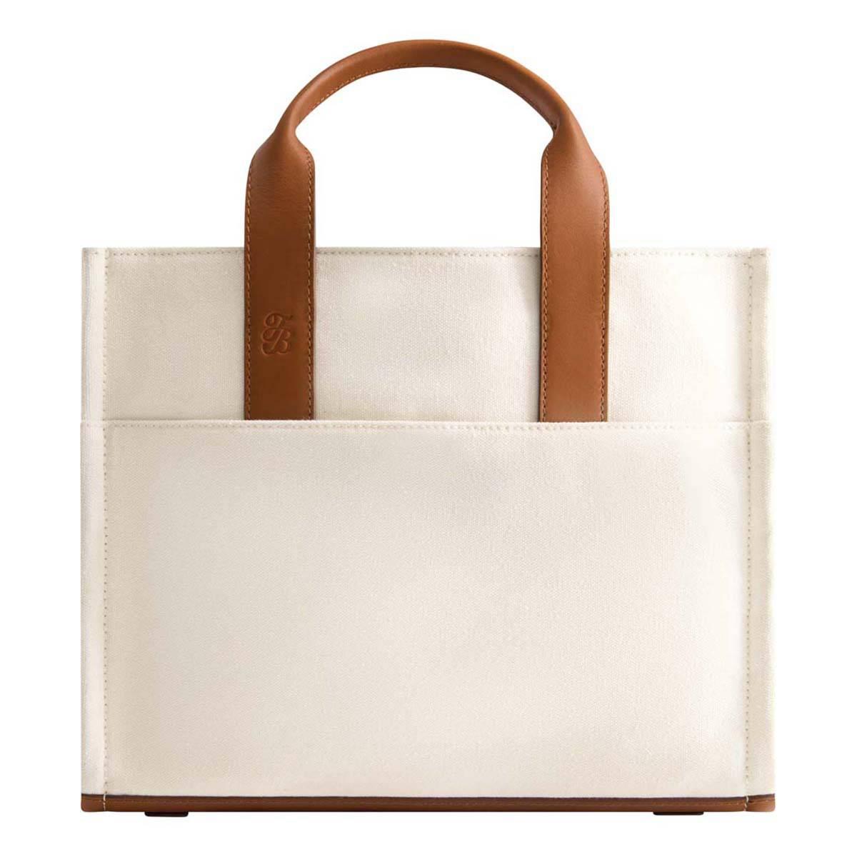 Click here for Tommy Bahama Solid Canvas Medium Tote w/ Leather T... prices