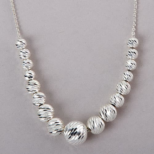 Click here for Designs by FMC Sterling Silver Graduated Diamond C... prices