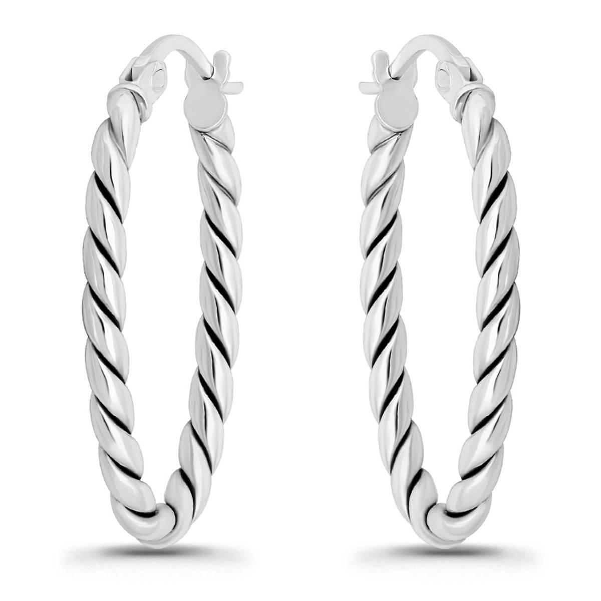 Click here for Designs by FMC Sterling Silver Oxidized Twist Oval... prices
