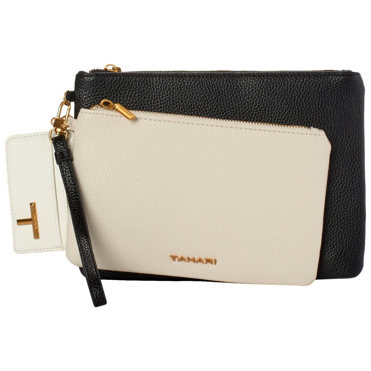 Click here for Womens Tahari Marty Pouch Set Card Case prices