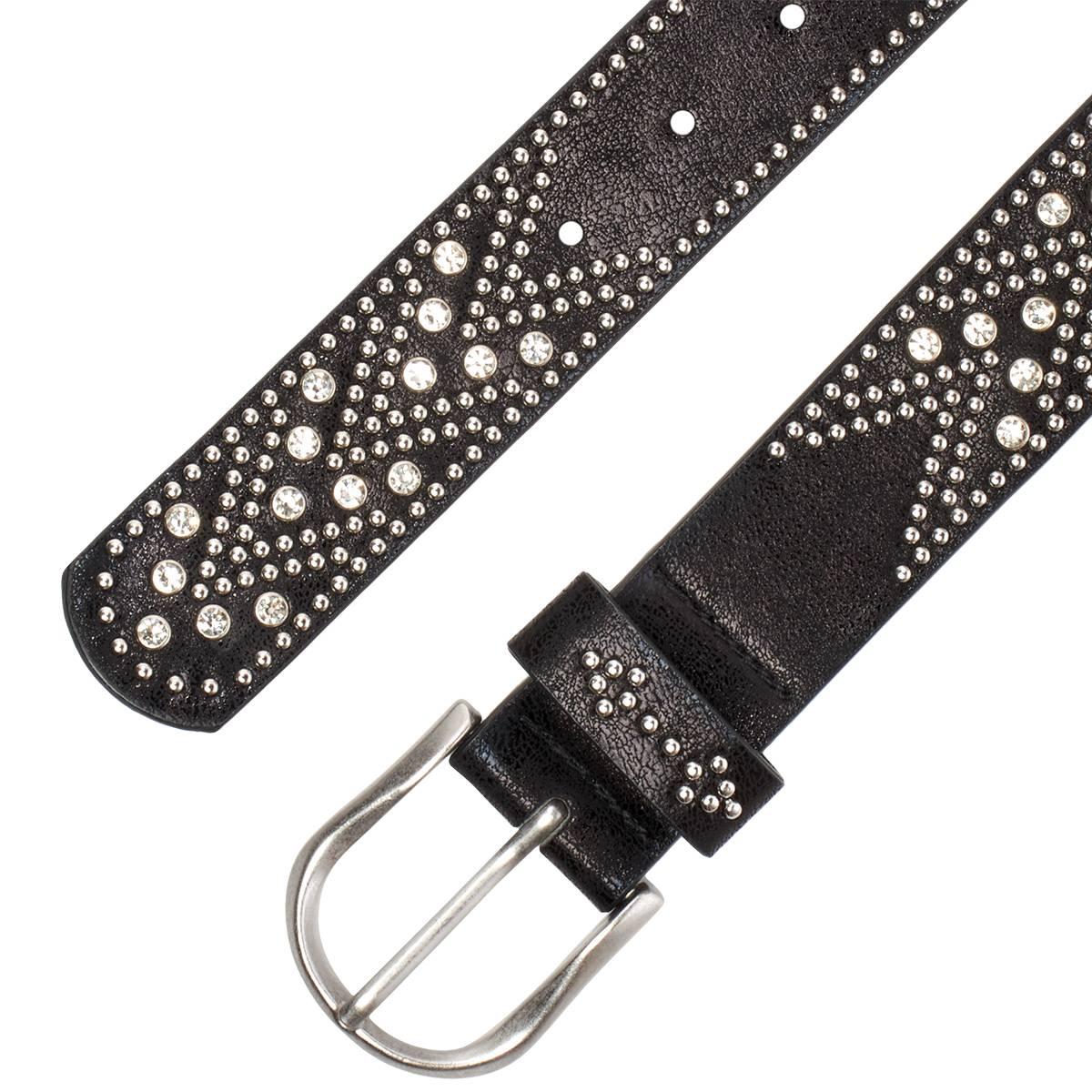 Click here for Womens Fantasia All Over Stud & Stones Belt prices