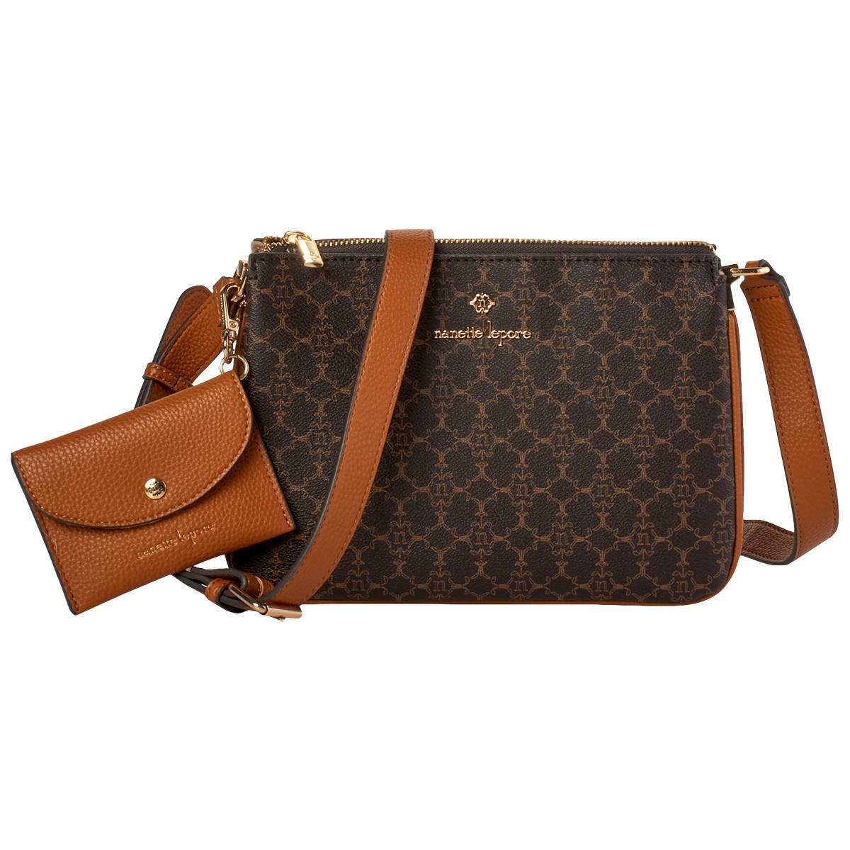 Click here for Nannette Lepore Nydia Crossbody - Chocolate prices