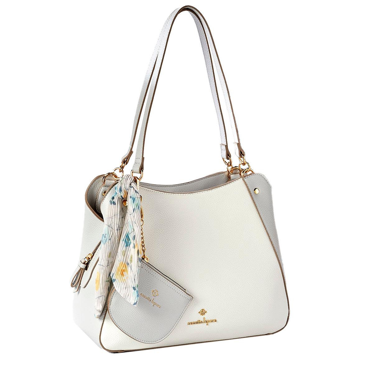 Click here for Nanette Lepore Melanie Triple Section Shoulder Han... prices