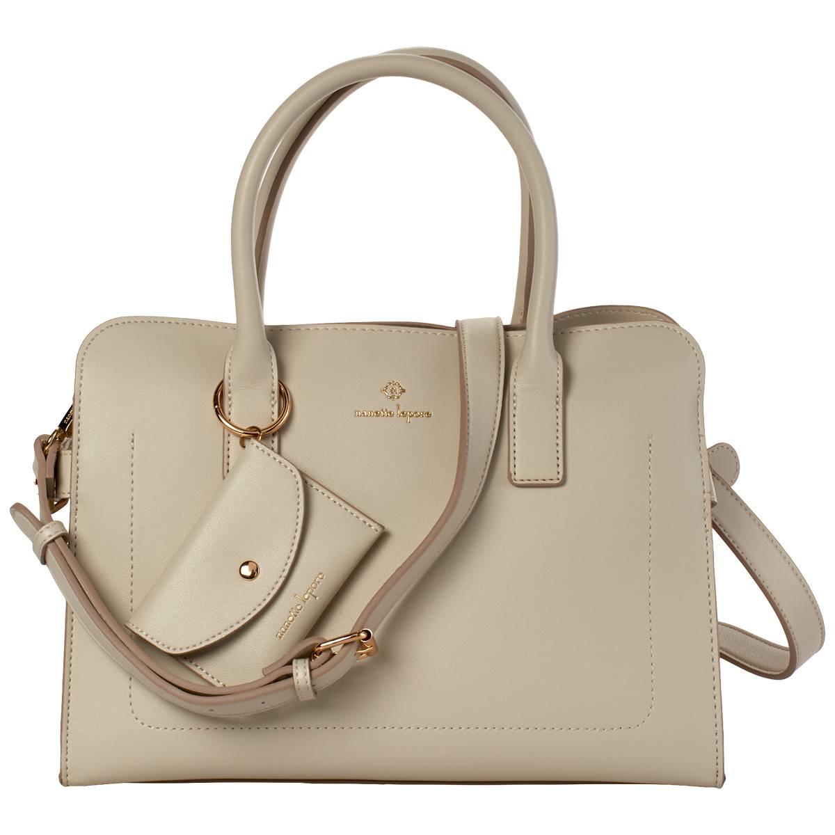Click here for Nanette Lepore Quentin Smooth Triple Satchel prices