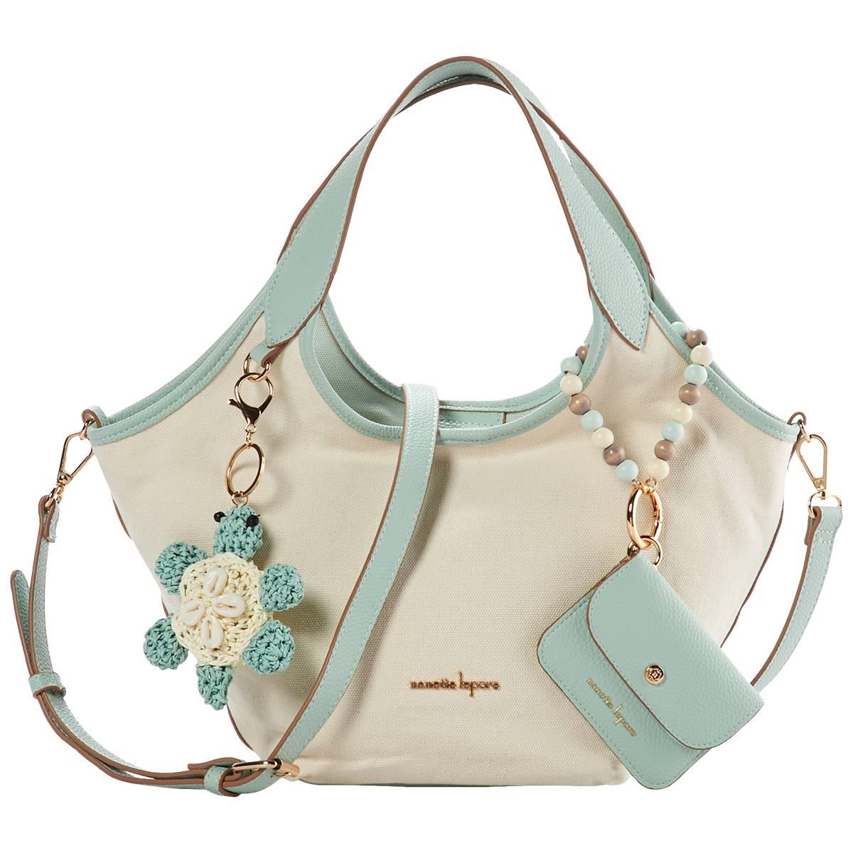 Click here for Nanette Lepore Daphnie Canvas Satchel Bag prices