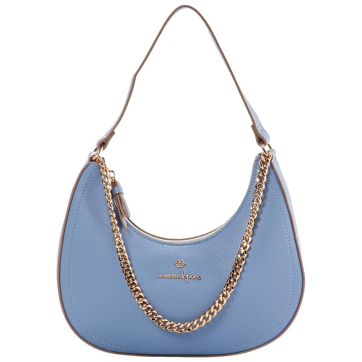 Click here for Nanette Lepore Livv Baguette Shoulder Bag with Cha... prices