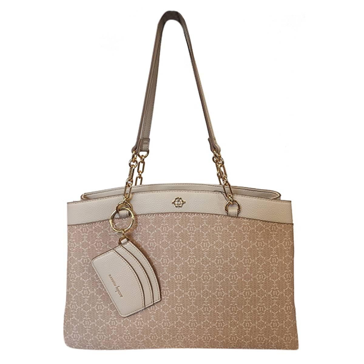 Click here for Nanette Lepore Brantley Logo Shoulder Bag prices
