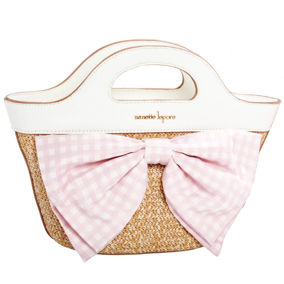 Click here for Nanette Lepore Pippy Straw Satchel prices